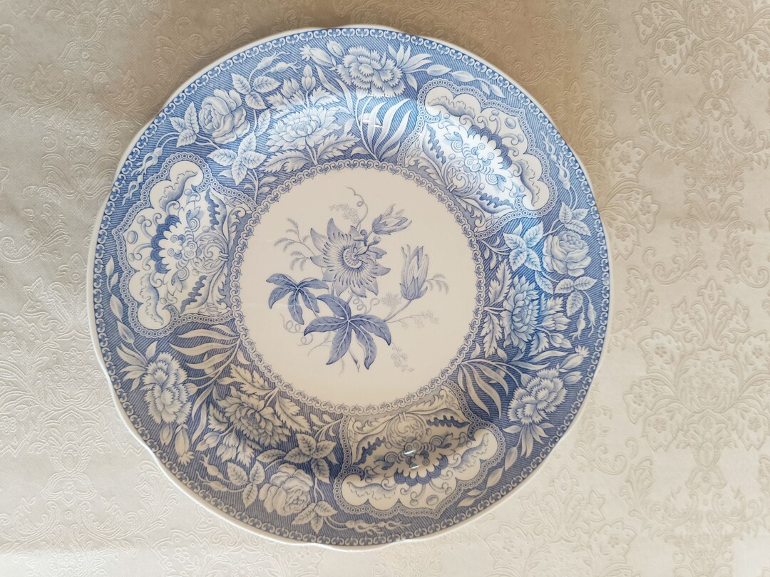 Spode the Blue Room Collection Floral Decorative Wall Plate, Vintage ...