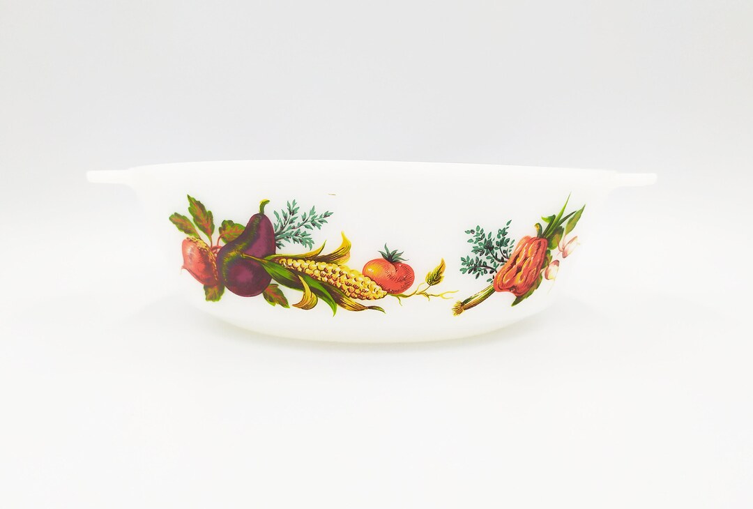 Jaj Pyrex, Vintage Made in England Pyrex 509 England Market Garden ...