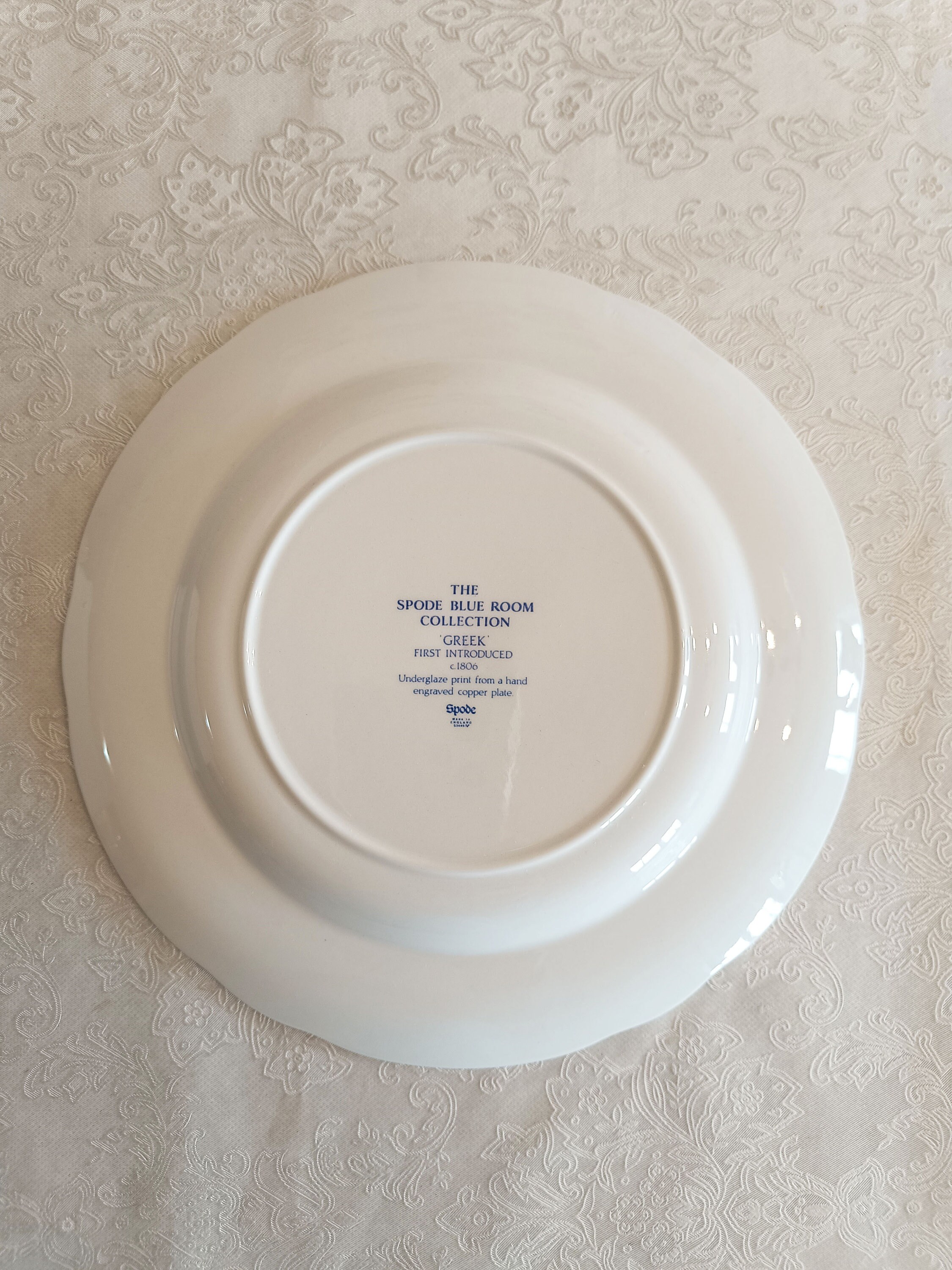 Spode the Blue Room Collection, Greek, Vintage 1990s, Wall Decor - Etsy
