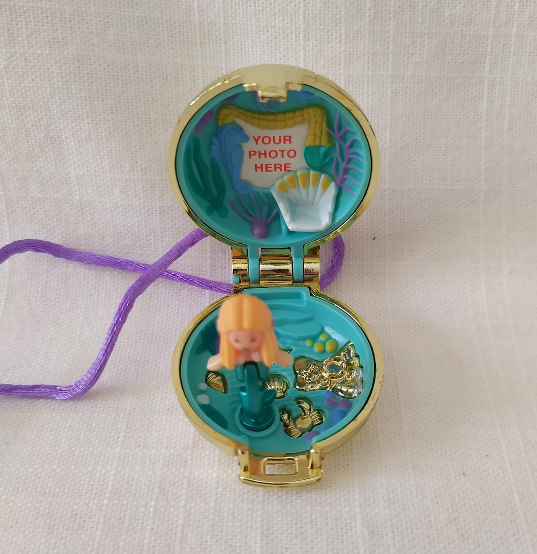 Polly Pocket Locket, Sea Shine Mermaid Locket, Vintage 1993, Rare ...