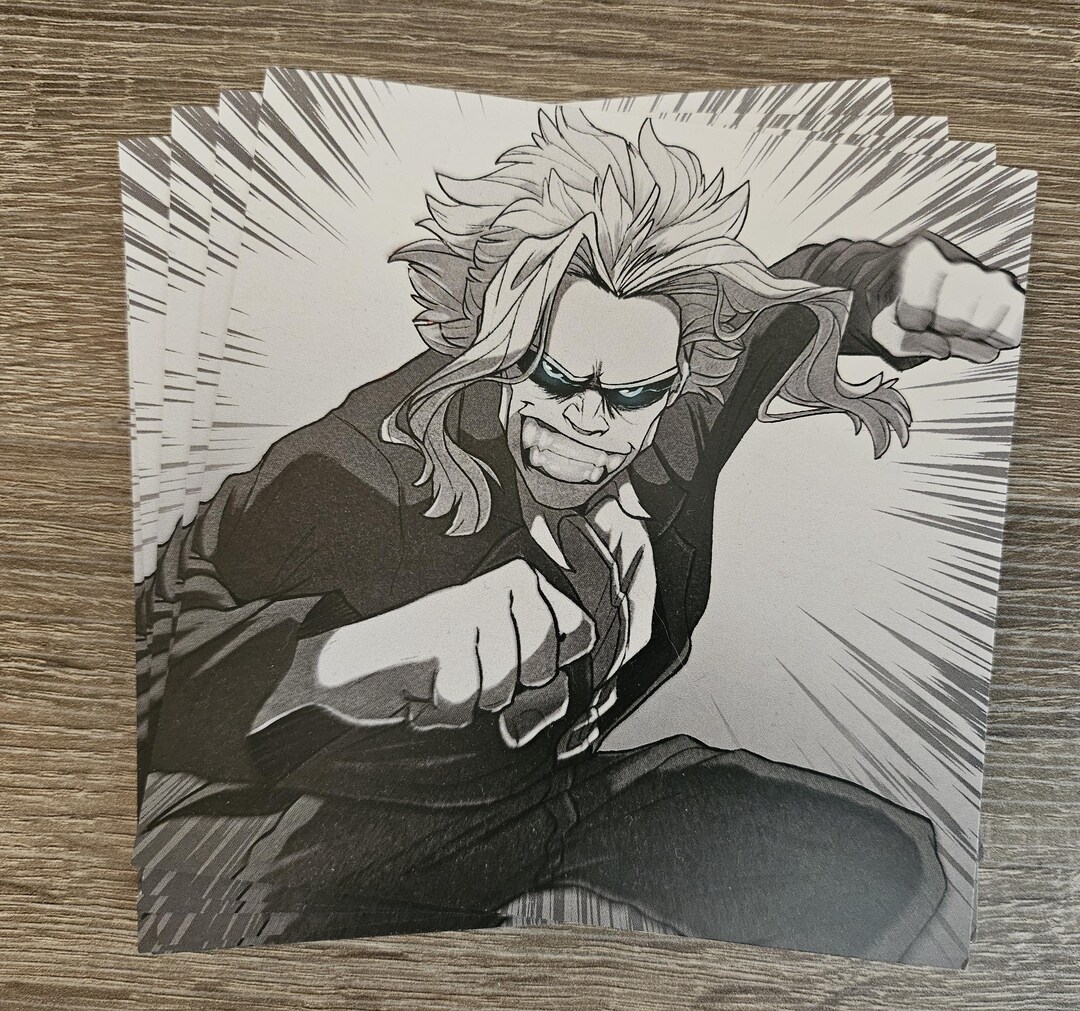 MHA | All Might Art Print - Etsy