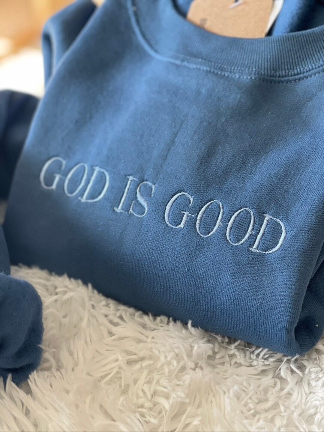 God is Good Sweatshirt | Unisex Classic Fit Cotton-polyester Blend ...