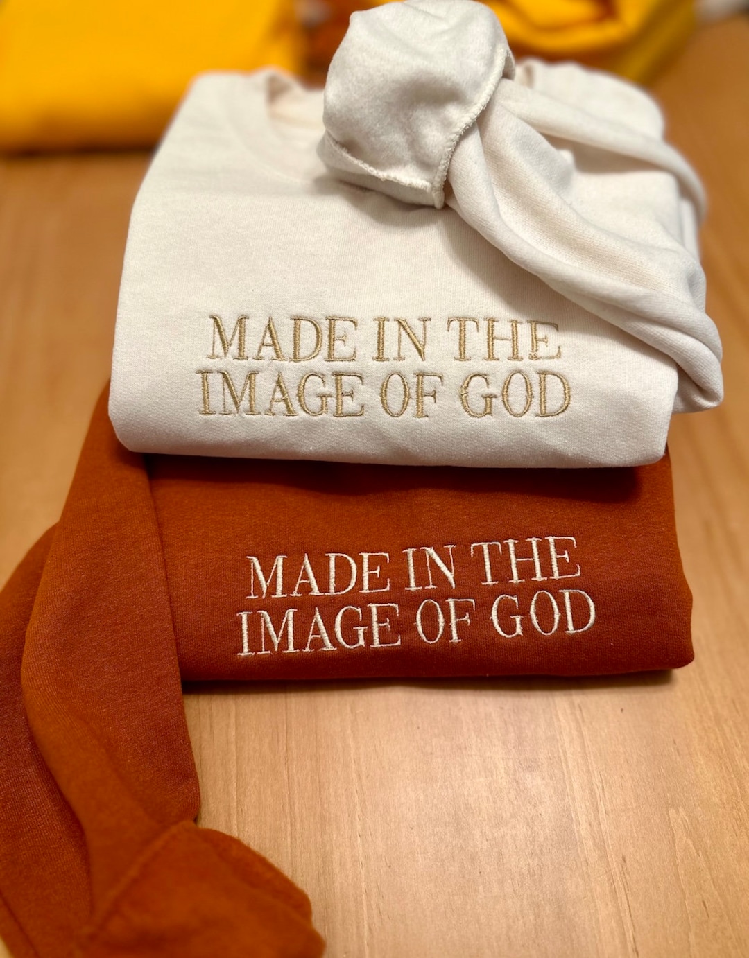 Made in the Image of God | Scripture | Embroidered Sweatshirt ...