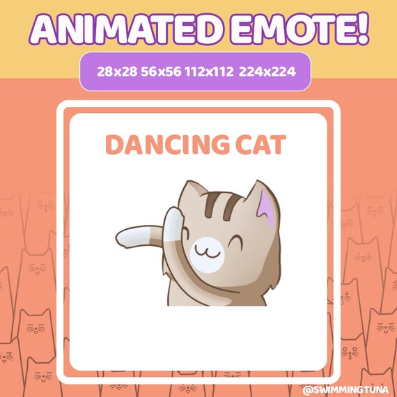 Moving Dancing Cat