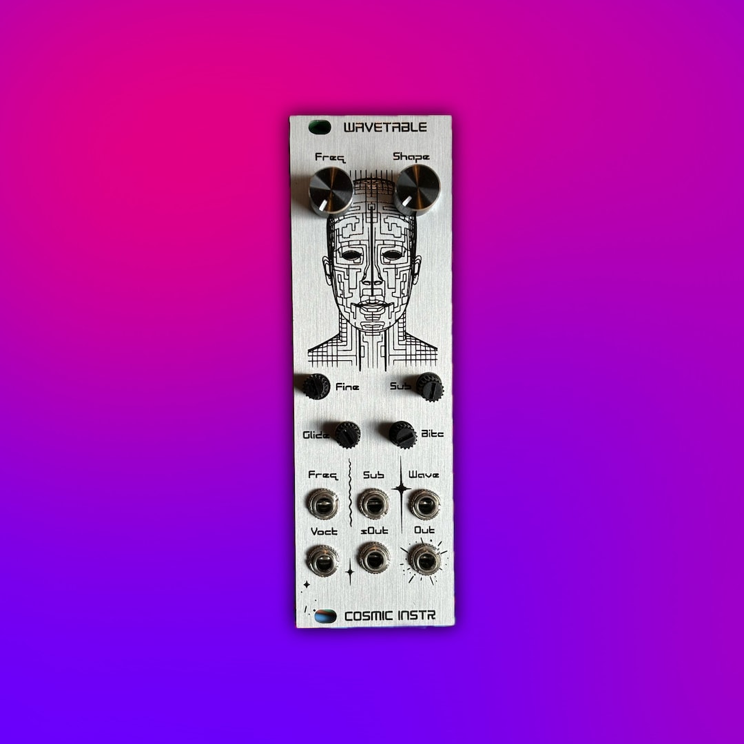 Wavetable VCO - Fully Assembled Eurorack Module - SILVER EDITION - Etsy