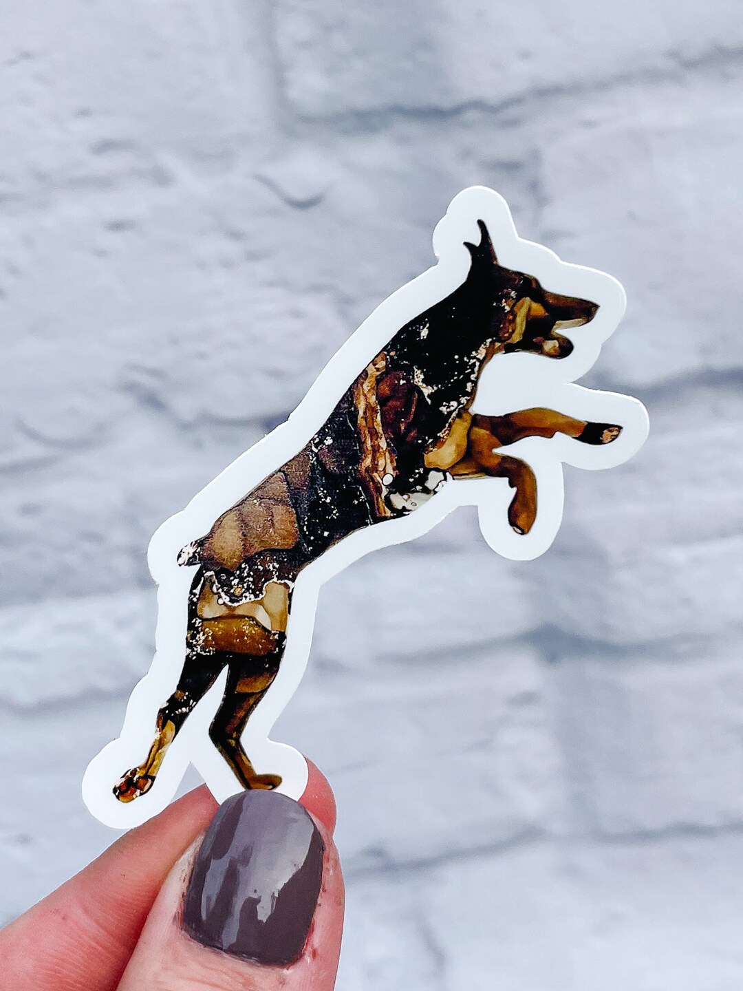 Pinscher Sticker Doberman Sticker Min Pin Sticker Kelpie Sticker Gift ...