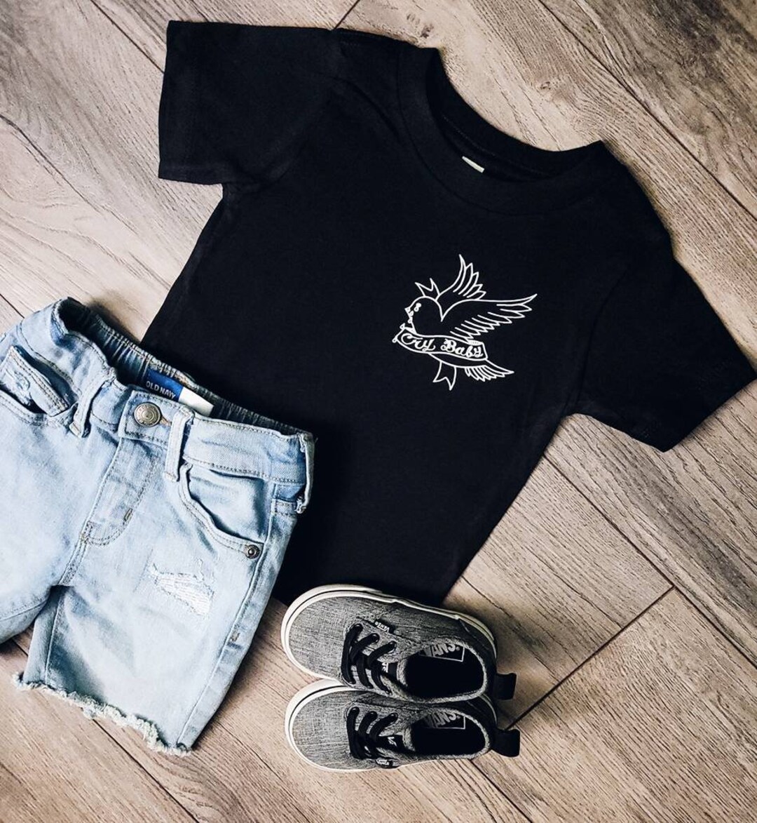 Lil Peep Tshirt, Punk Rock Baby Clothes, Toddler Band Tee, Punk Toddler ...