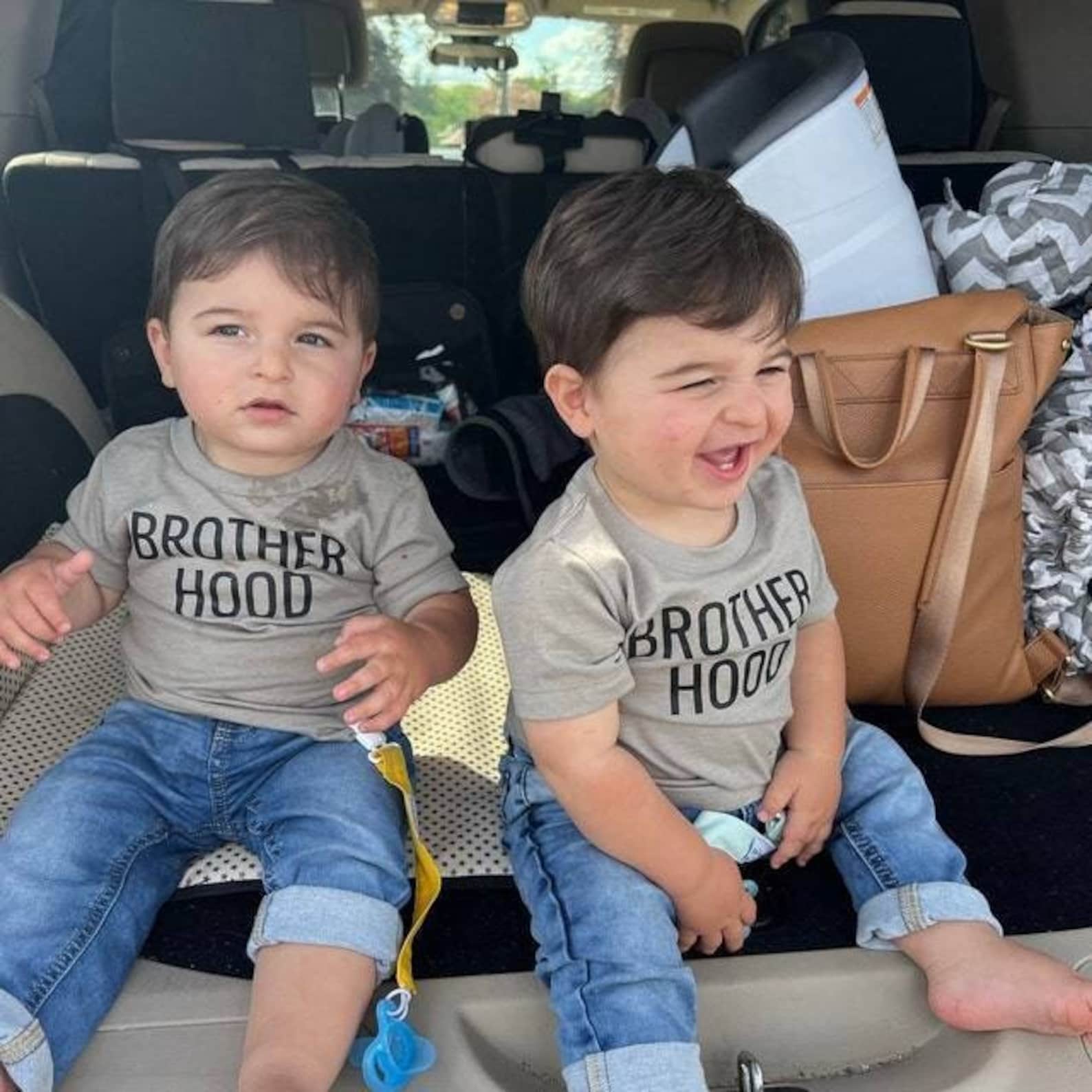Brotherhood Shirt, Matching Sibling Tees, Twin Set - Etsy