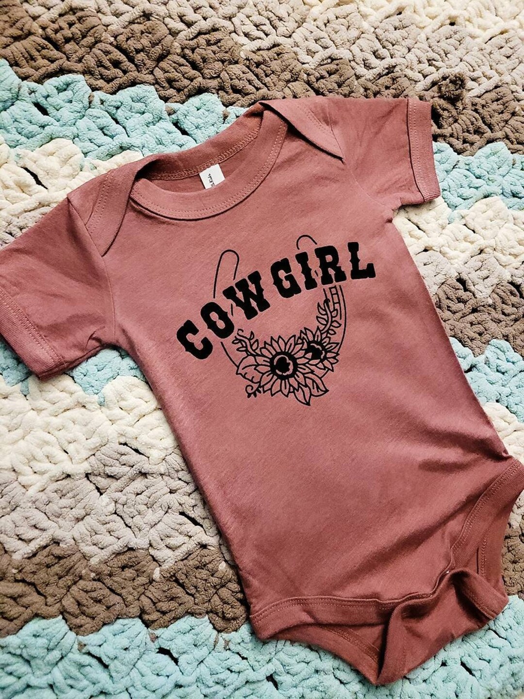Cowgirl Onepiece, Cute Baby Girl Bodysuit, Country Girls, Southern Girl Clothing, Country Baby ...