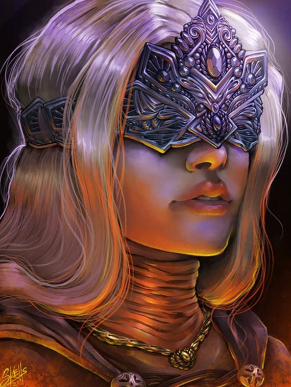 Fire Keeper Dark Souls III Print - Etsy