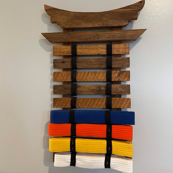 Karate Belt Display - Etsy