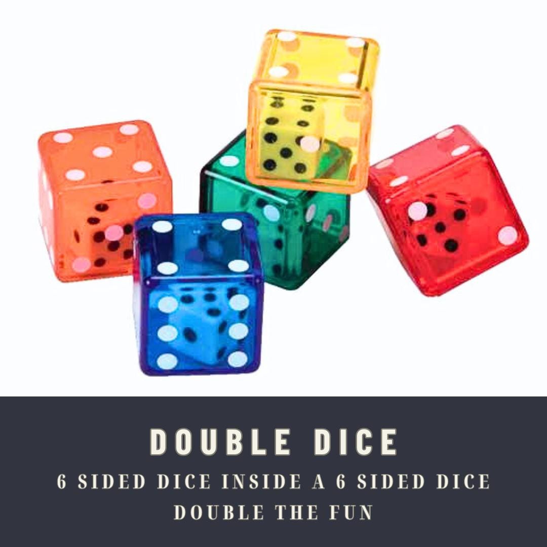 Game Dice Individual | Double Dice | Add On - Etsy