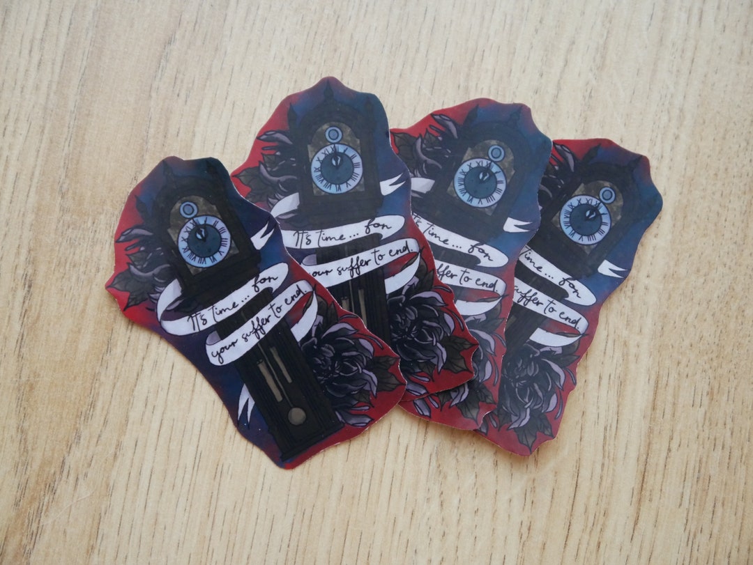 Its Time for Your Suffer to End/ Vecna Stranger Things Inspired Sticker ...