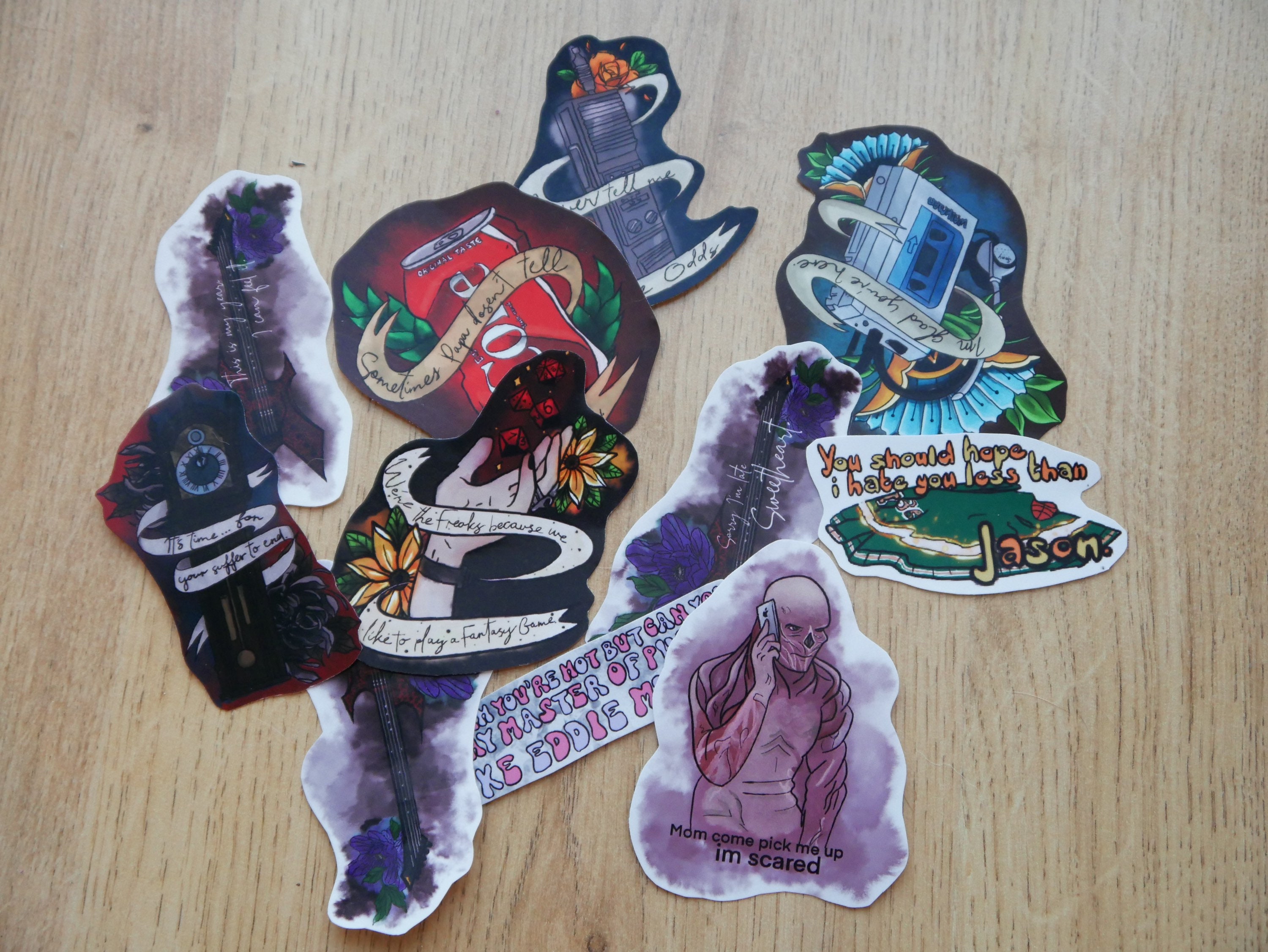 Vecna Meme Stranger Things Inspired Sticker - Etsy Singapore