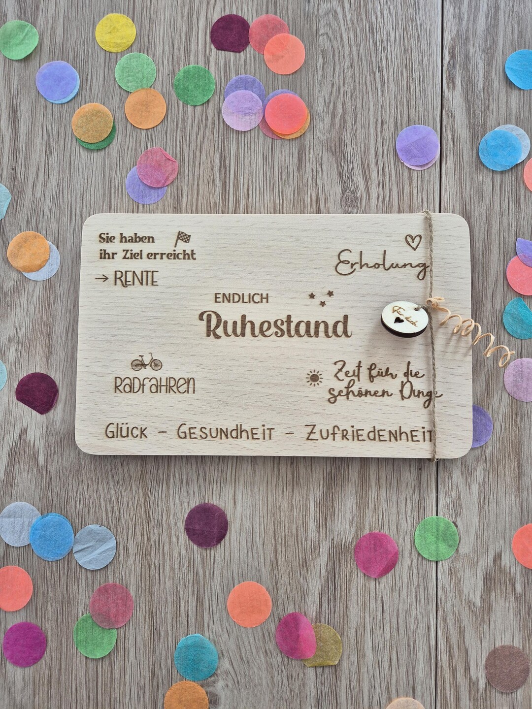 Decorative Board Pension Retirement Pension Gift Personalization - Etsy