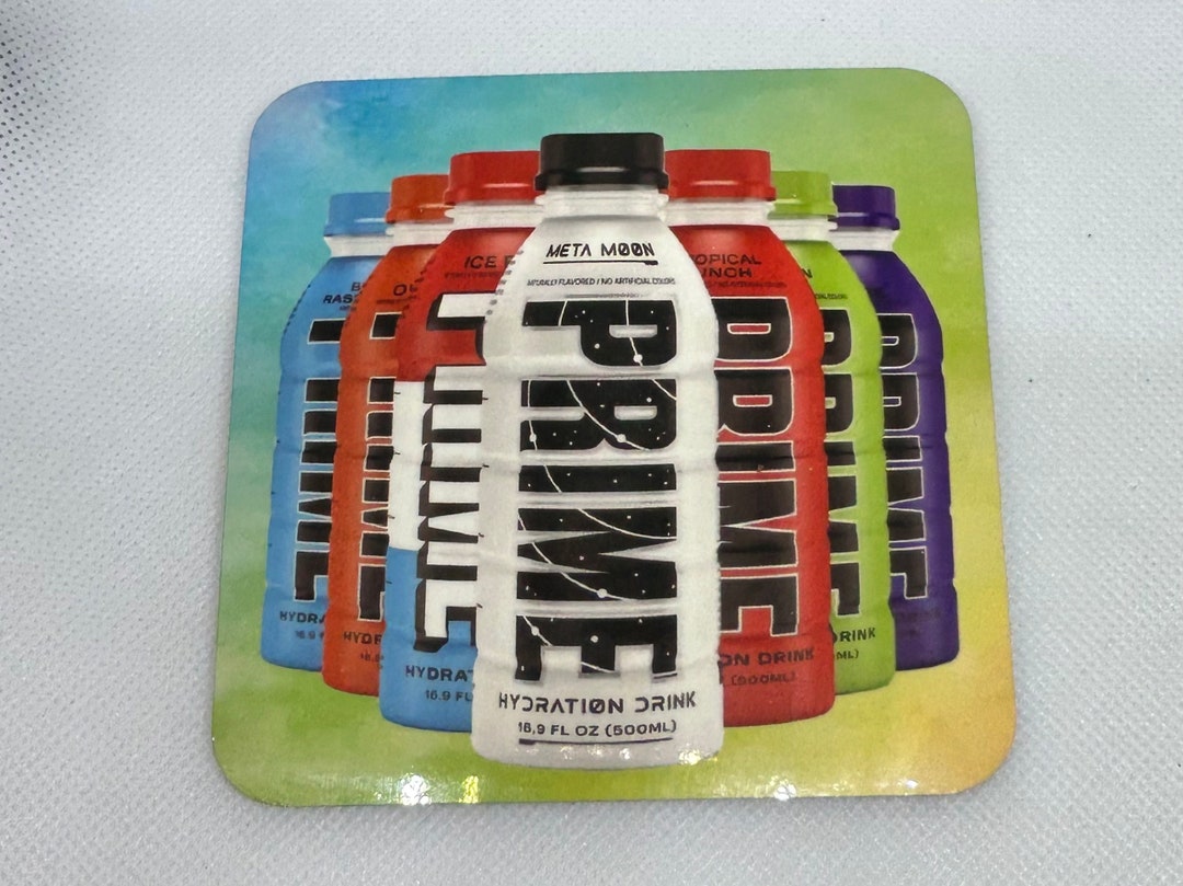 Prime Mug Coaster, Prime Merch, Prime Hydration Coaster, Mug Coaster ...