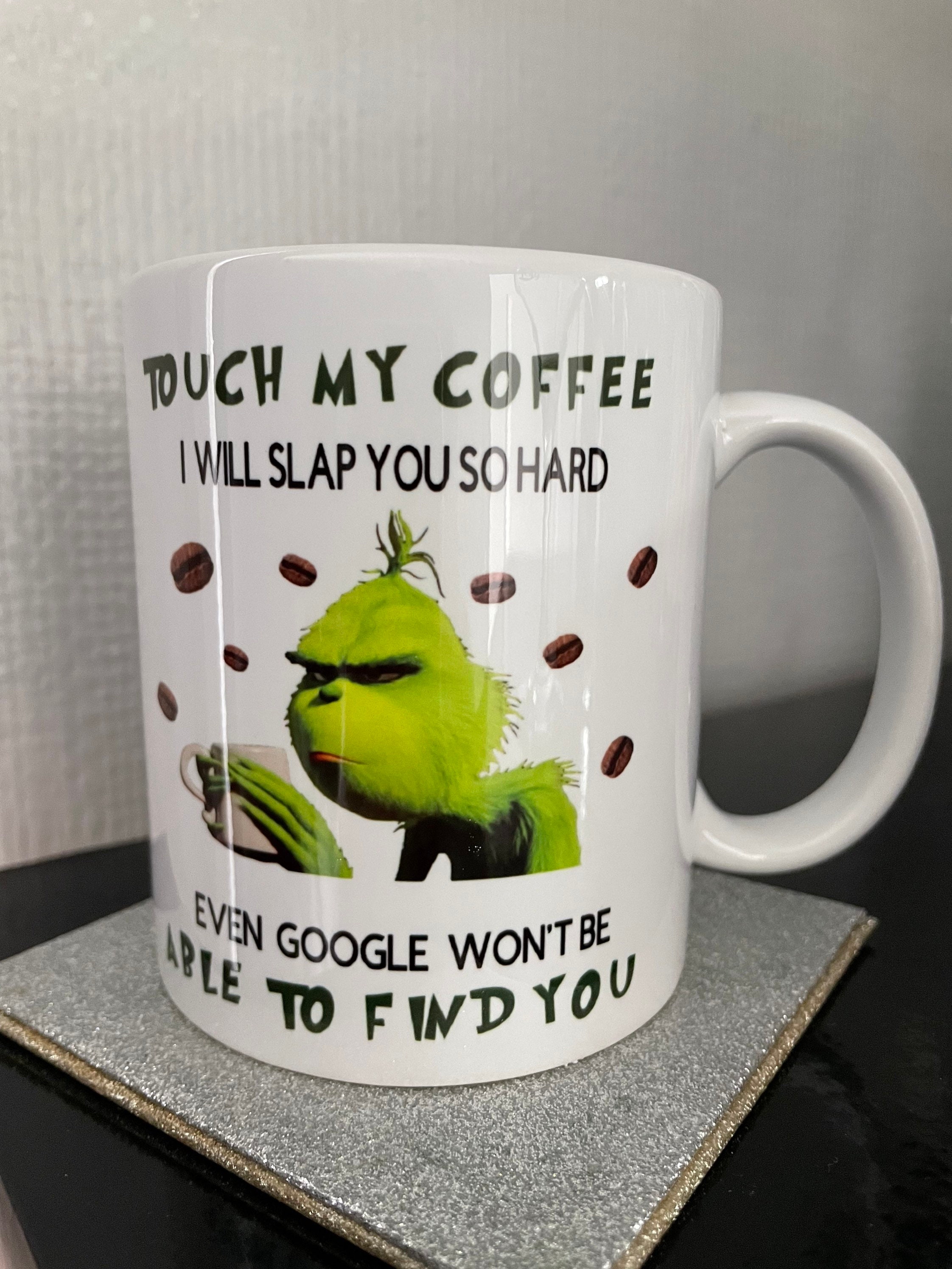 Touch My Coffee Mug Novelty Mug Christmas Mug Funny Adult - Etsy