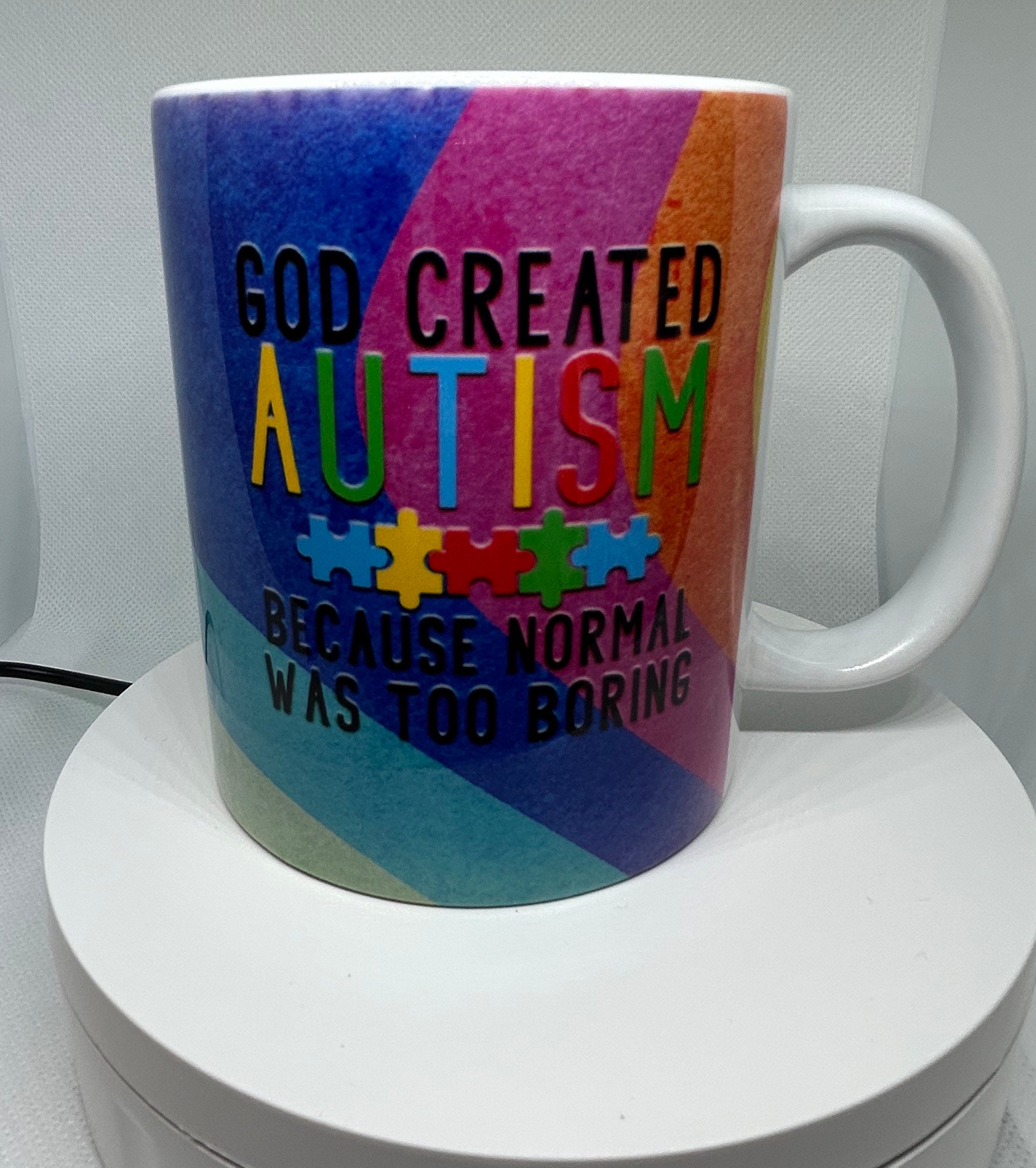 Autism Mug, Autism Cup - Etsy