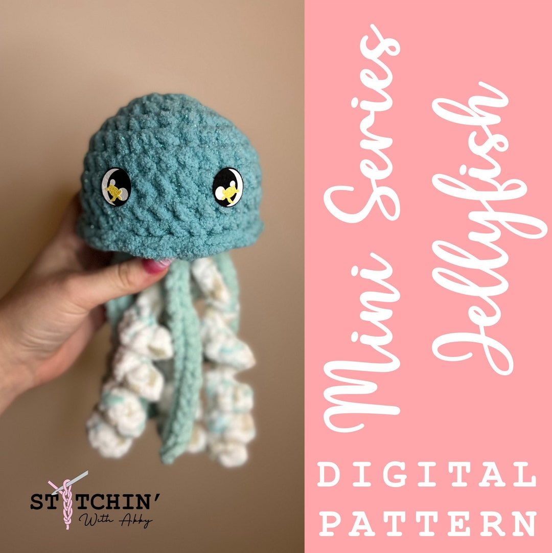Mini Jellyfish Pattern | Crochet Jellyfish Pattern | Jellyfish Pattern ...