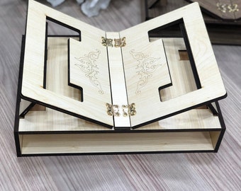 Wooden Holy Book Stand - Etsy