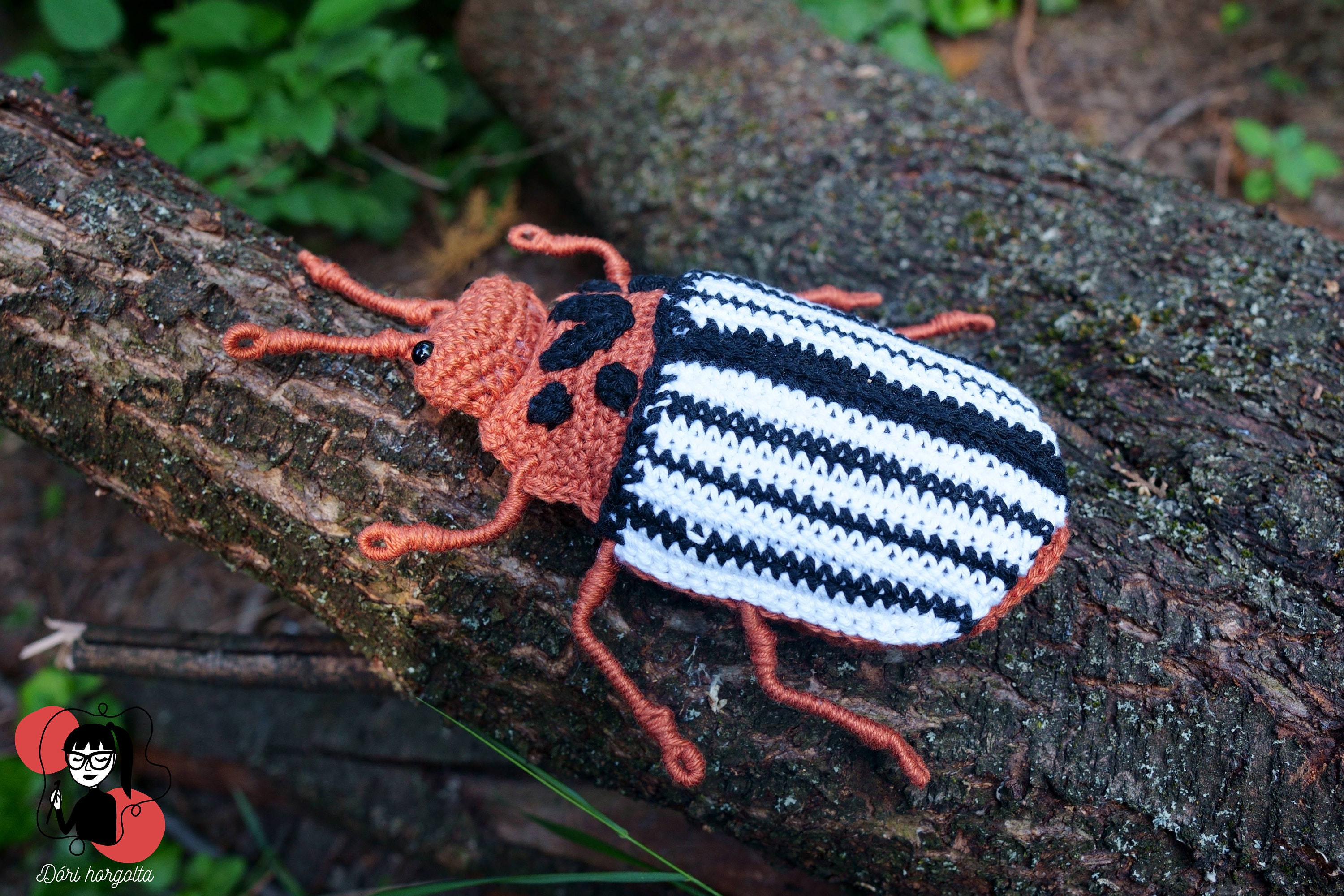 Potato Beetle Crochet Pattern - Etsy
