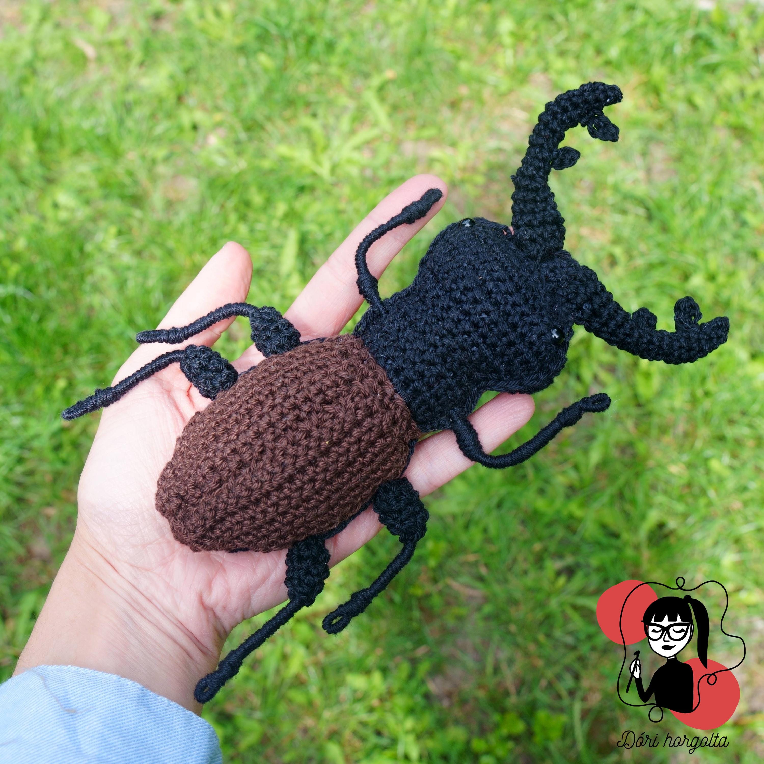 Stag Beetle Crochet Pattern - Etsy