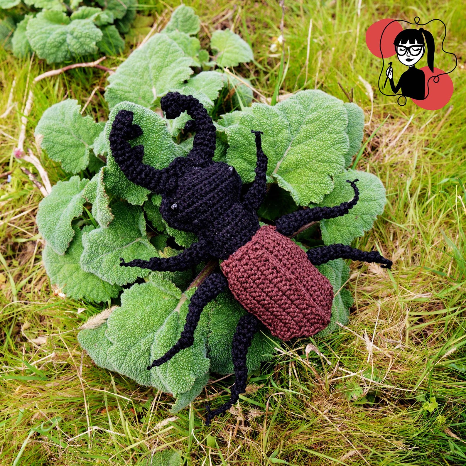 Stag Beetle Crochet Pattern - Etsy