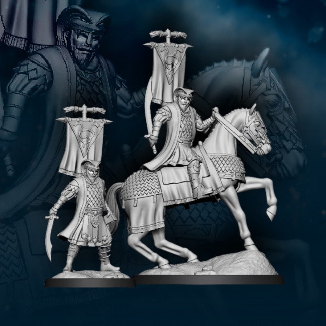 Snake Lord Foot and Mounted Compatible as Middle Earth Suladan the ...