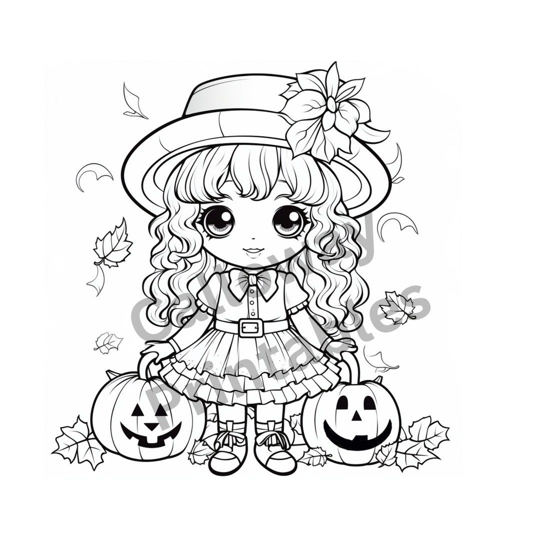 Fun Autumn Harvest Coloring Pages | Cute Fall Coloring Sheets | 10 ...