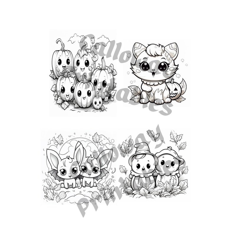 Fall Harvest Pumpkins Coloring Pages Autumn Coloring Sheets - Etsy UK