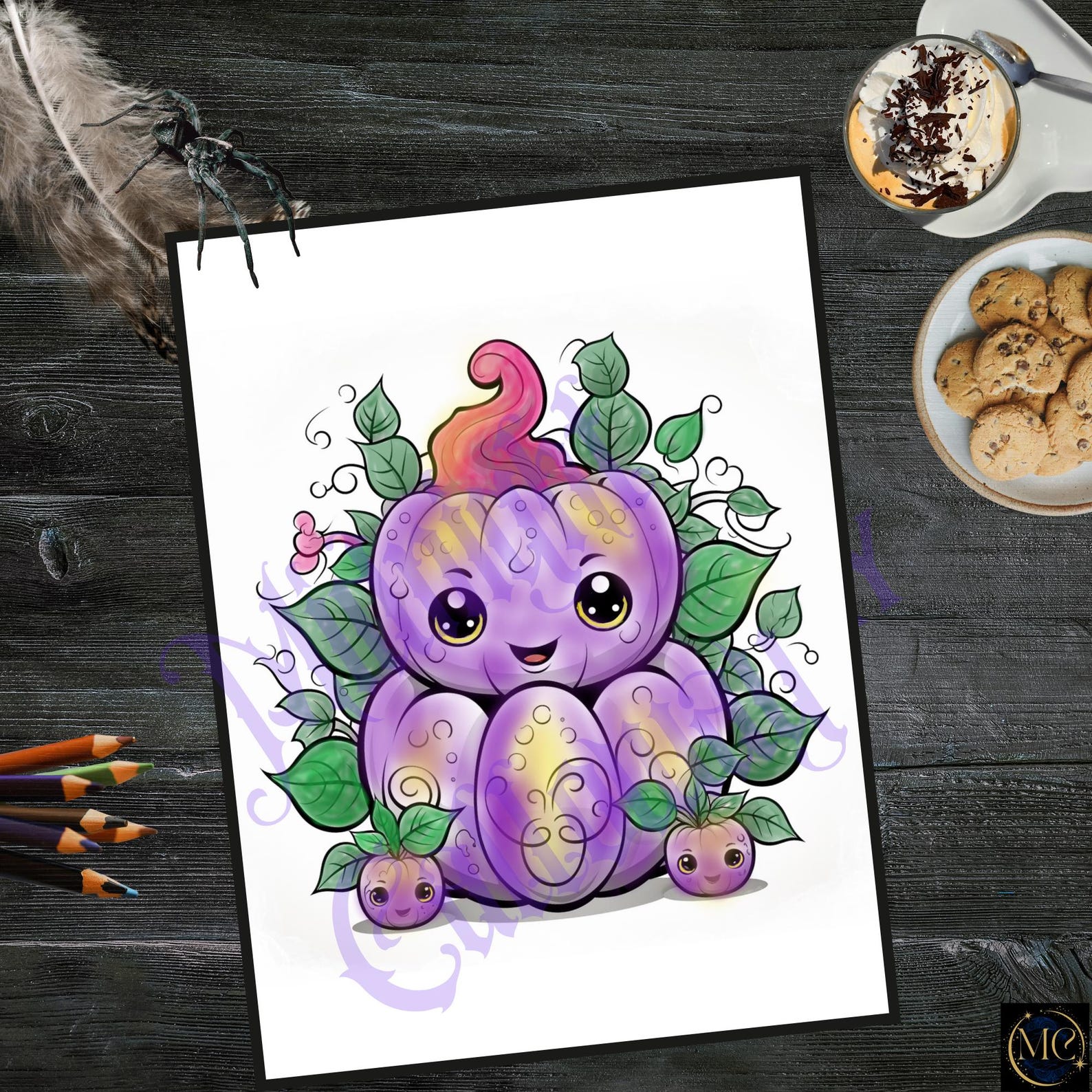 Fall Harvest Pumpkins Coloring Pages | Autumn Coloring Sheets | 10 ...