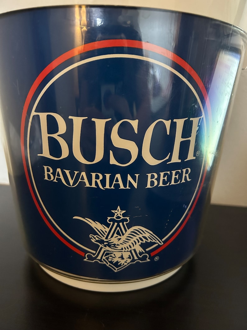 Vintage Busch Ice Bucket - Etsy