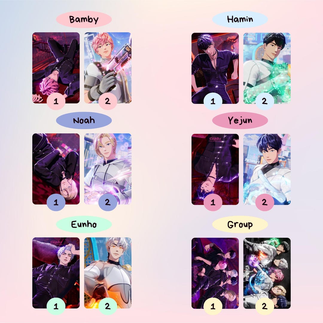 PLAVE 'caligo Pt.1' Concept Photocards - Etsy