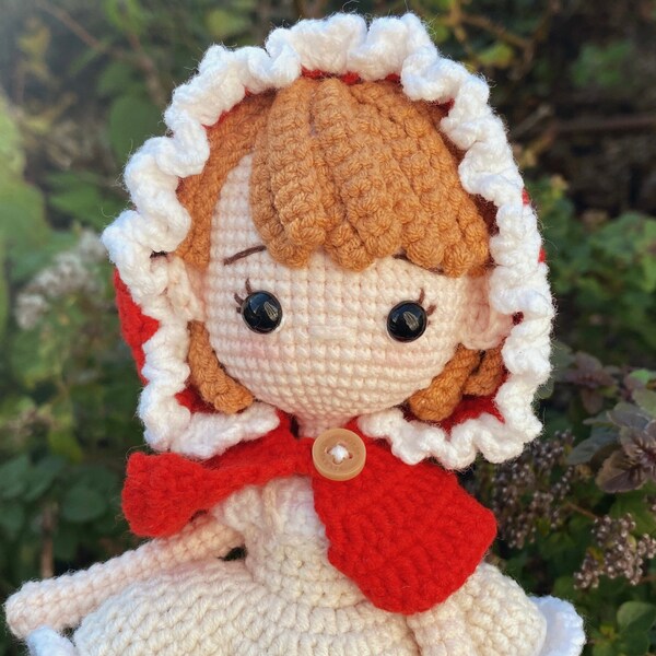 Red Riding Hood Doll - Etsy