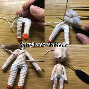 Ready to Go: Handmade Crochet Spirited Plush No Face Man Faceless Man ...