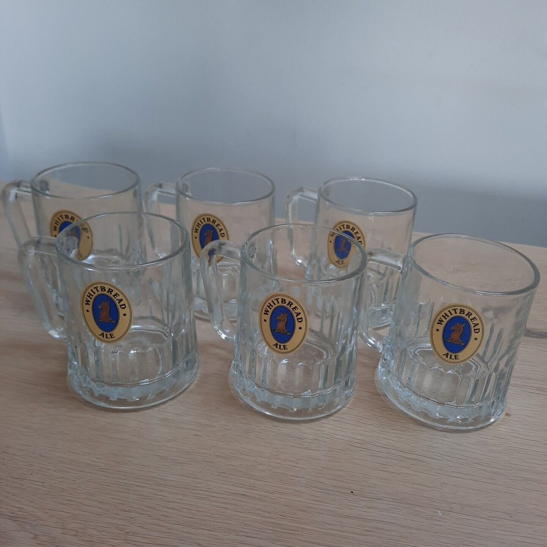 Whitbread Ale Vintage 1960s Tudor Dema Clear Half Pint Beer - Etsy