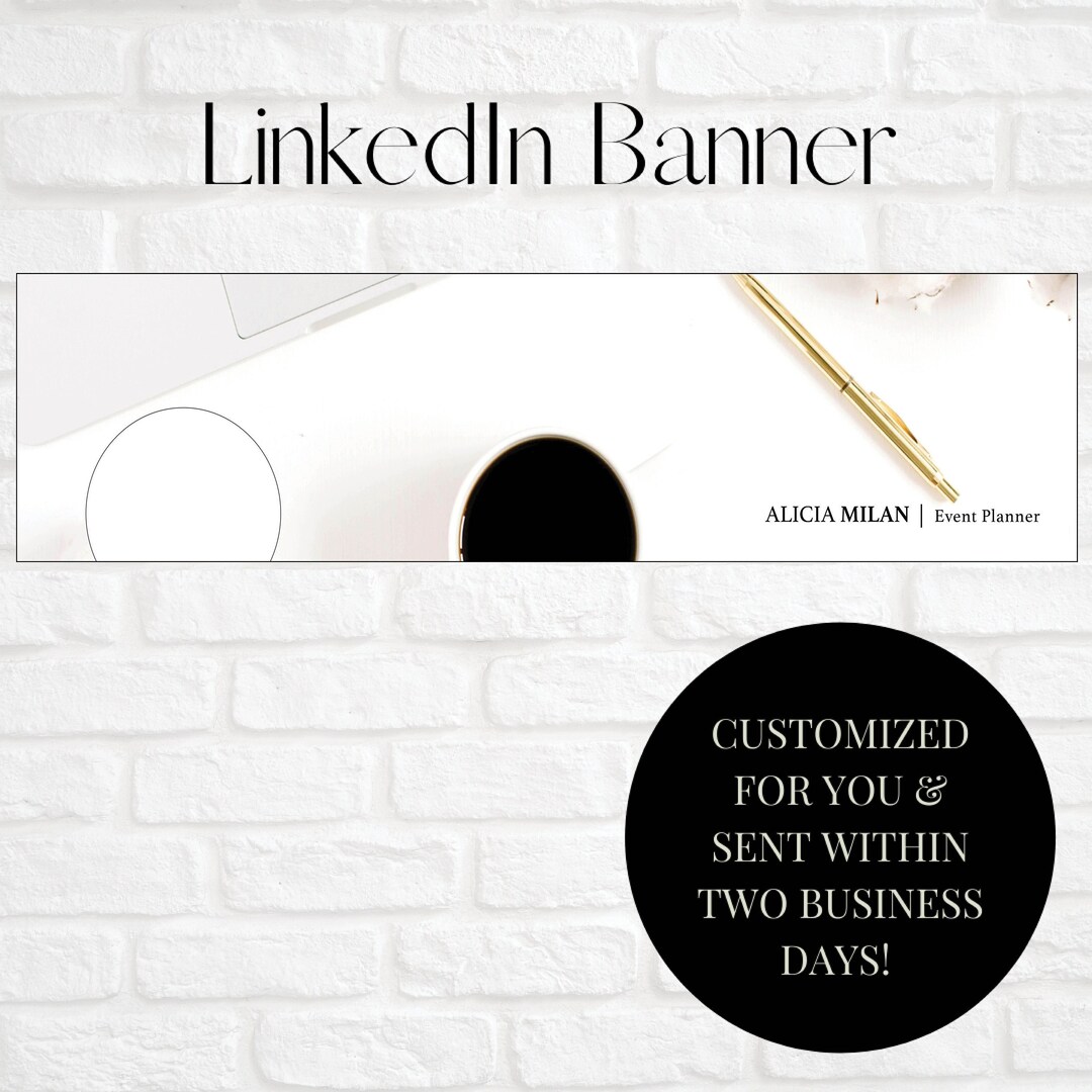 Linkedin Banner Custom Designed Linkedin Banner Linkedin - Etsy Linkedin Banner Custom Designed Linkedin Banner Linkedin - Etsy