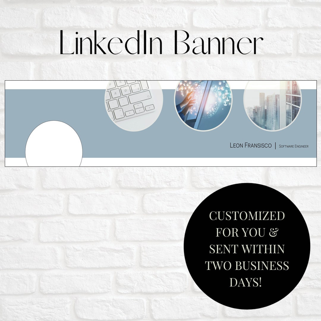 Linkedin Banner Individuell gestaltetes Linkedin Banner Linkedin Bild ...