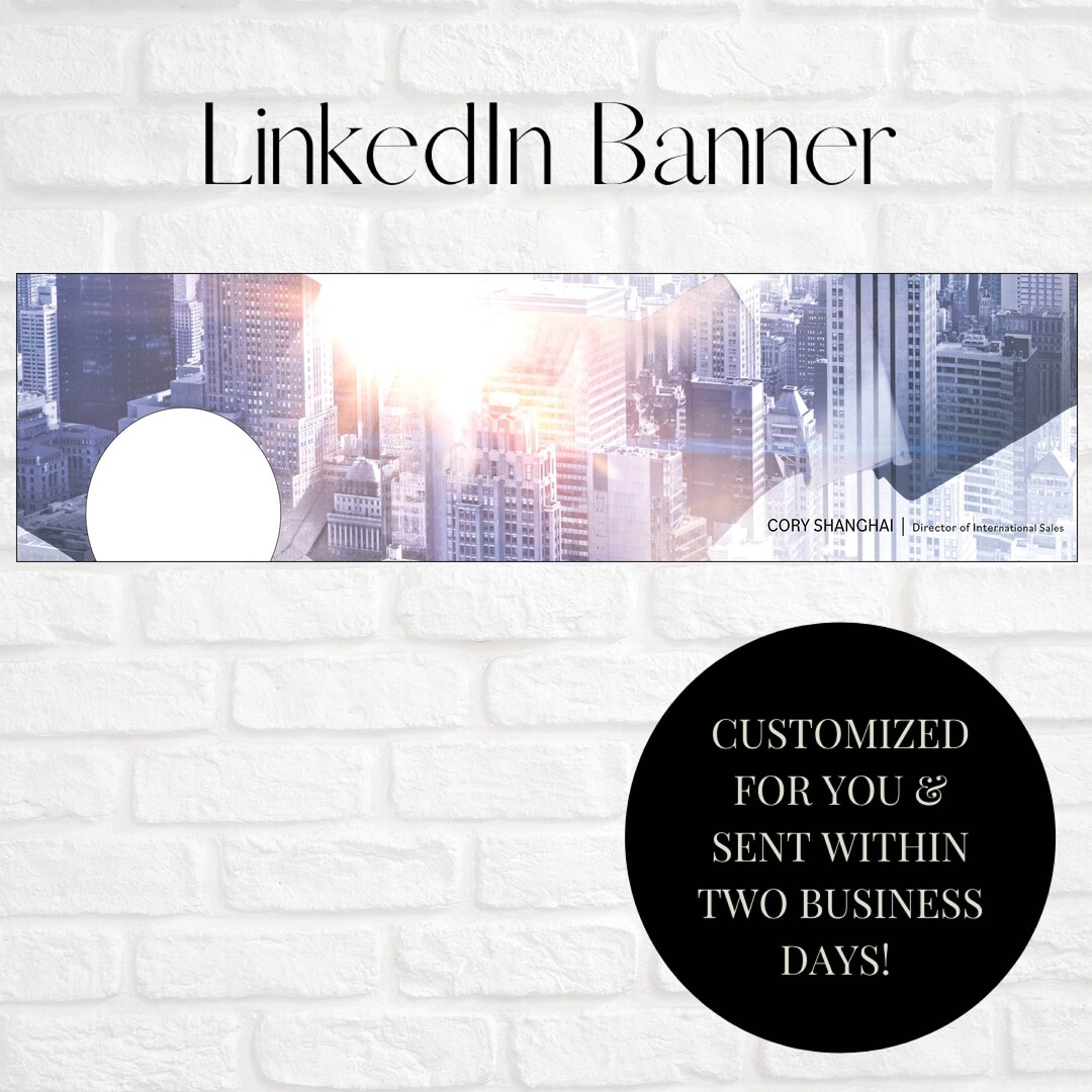 Linkedin Banner - Etsy