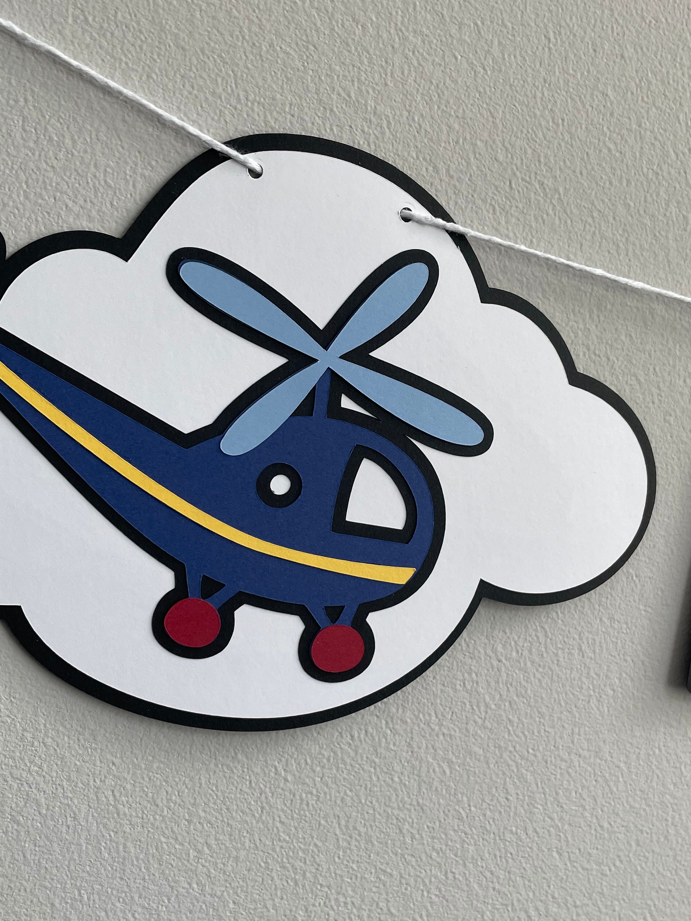 Helicopter Birthday, Helicopter Banner, Helicopter Themed Birthday, Boy ...