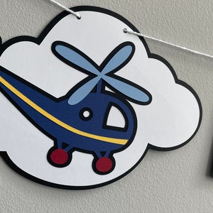 Helicopter Birthday Party, Helicopter Cake Topper, Helicopter Party ...