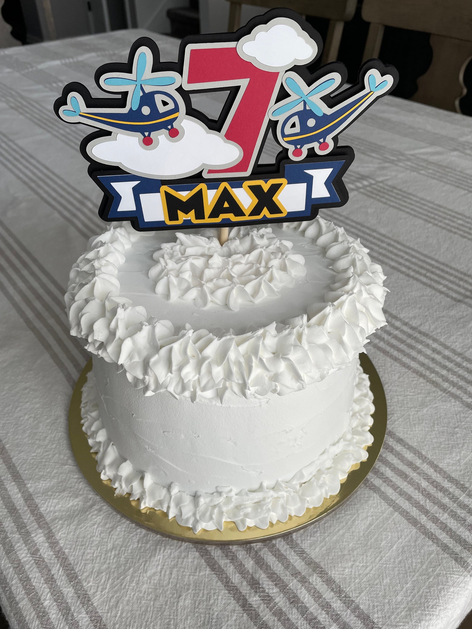 Helicopter Birthday Party, Helicopter Cake Topper, Helicopter Party ...