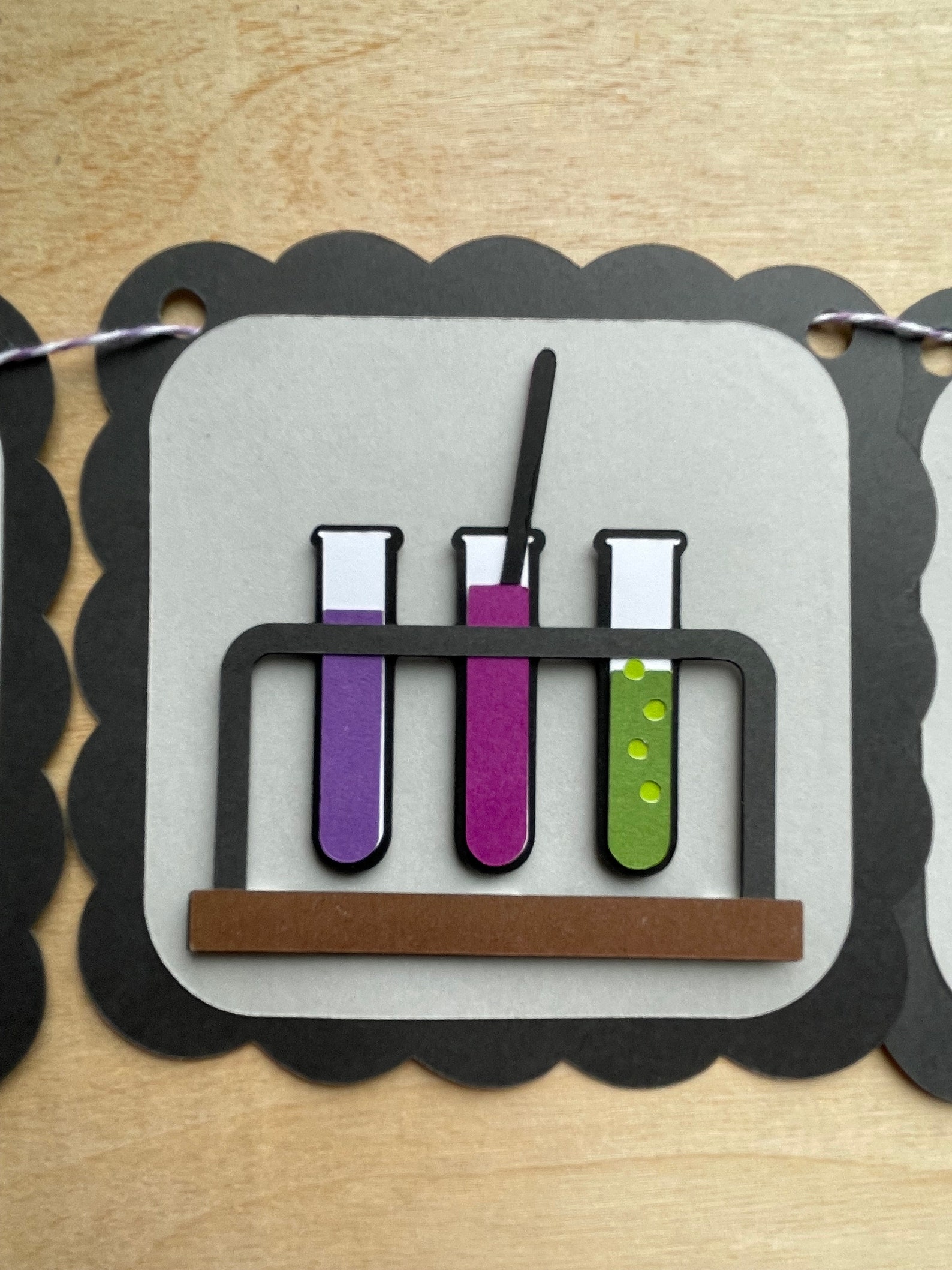 Science Themed Banner, Science Bday Theme, Science Bday Decor ...