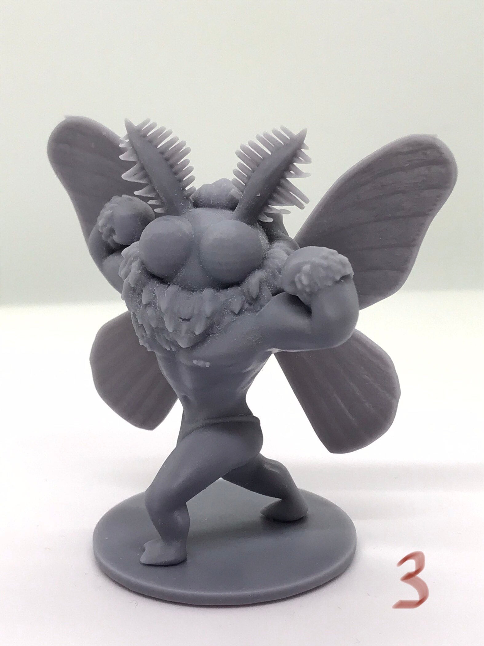 Sexy Mothman Resin 3d Print Etsy Uk