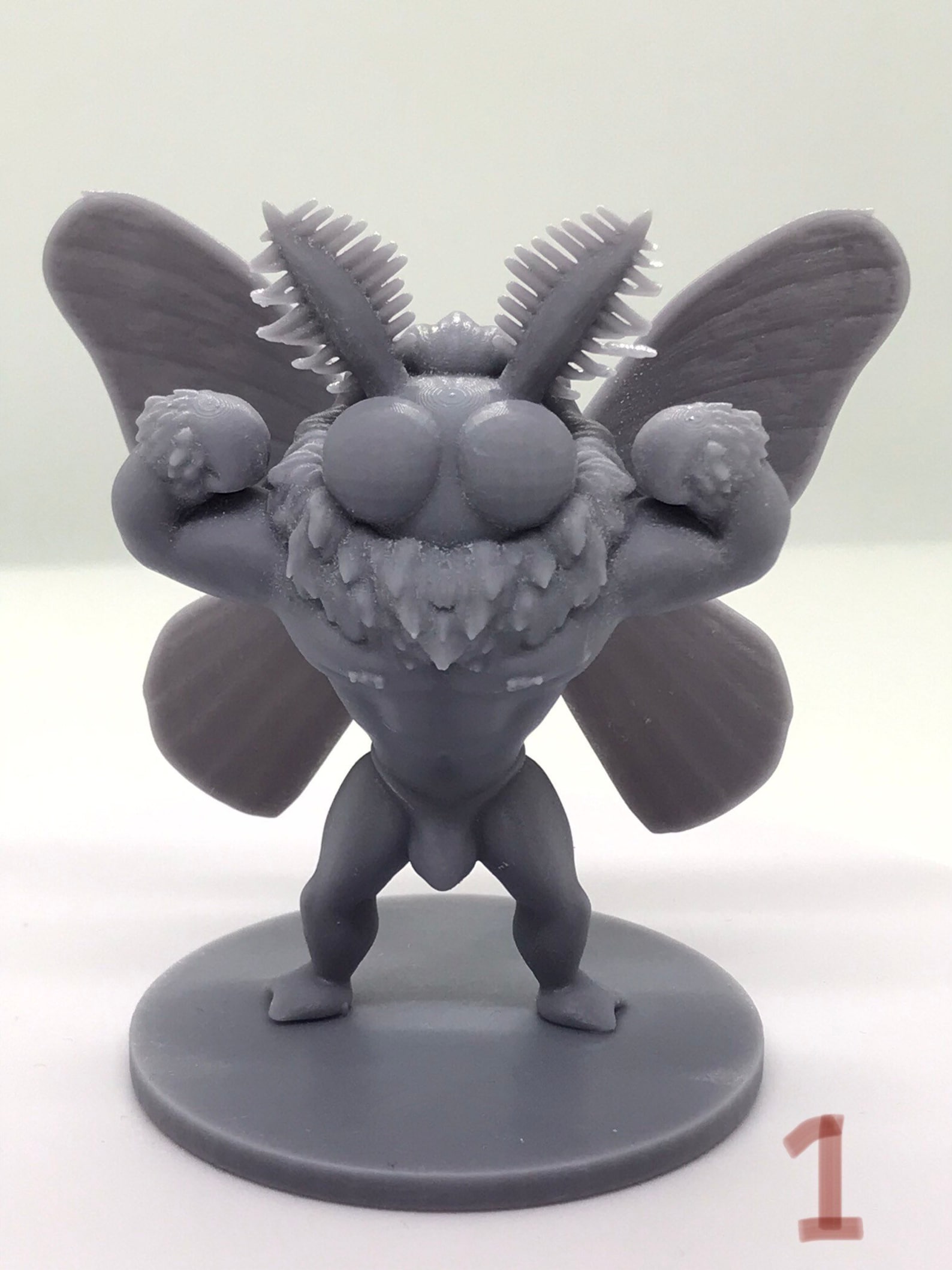 Sexy Mothman Resin 3d Print Etsy