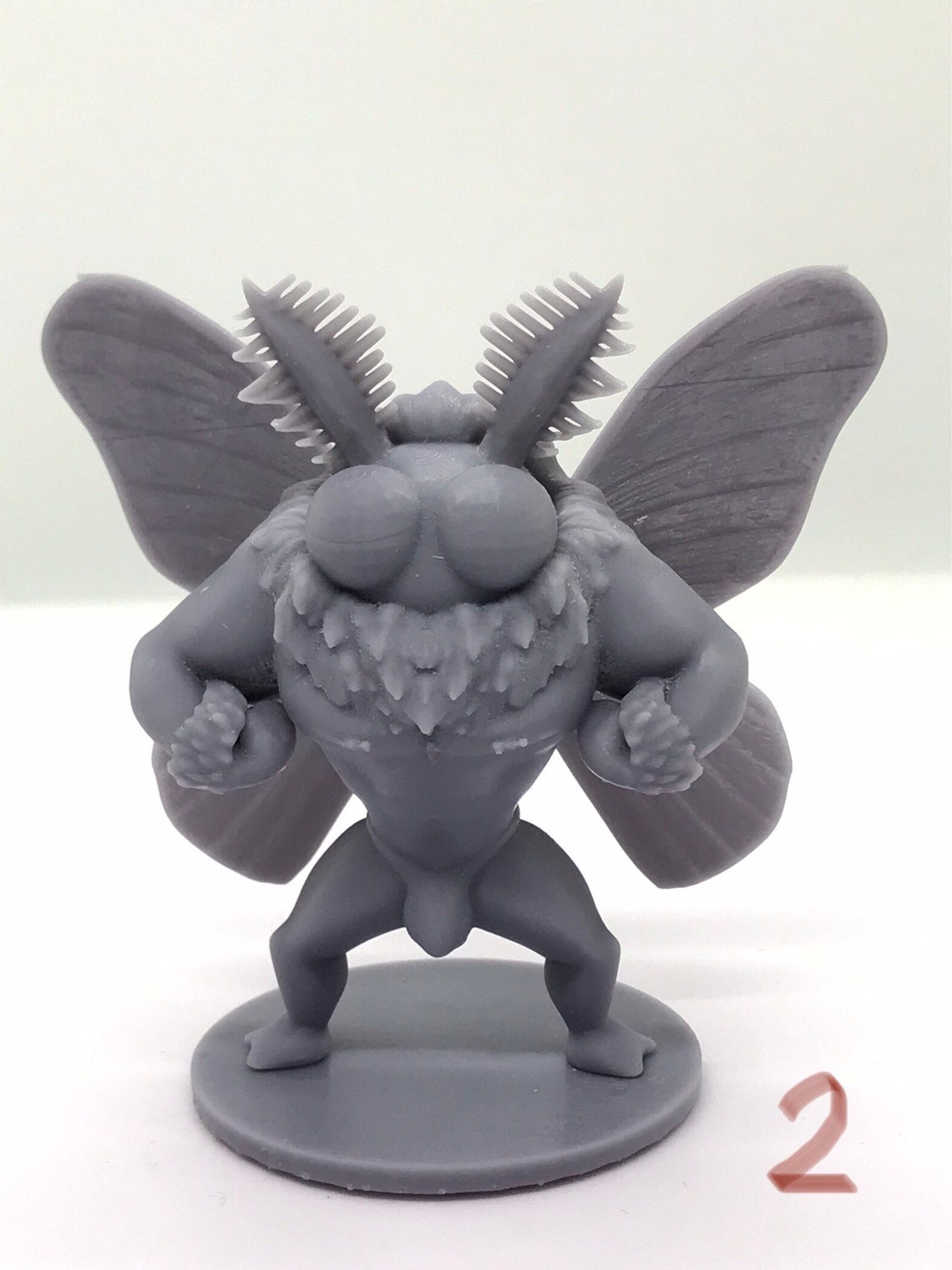 Sexy Mothman Resin 3d Print Etsy