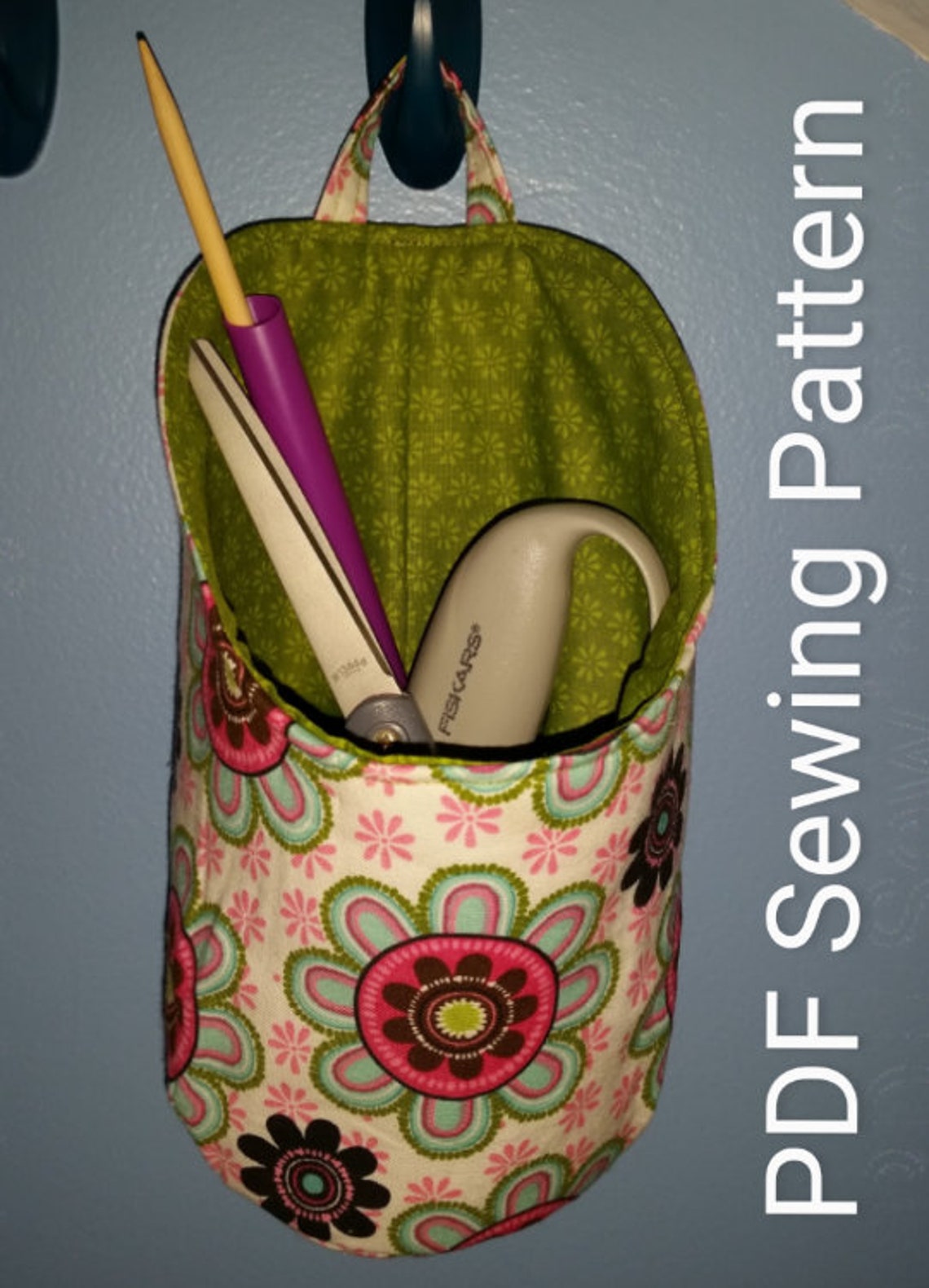 Hanging Basket Sewing Pattern - PDF Sewing Pattern - Home and Office ...