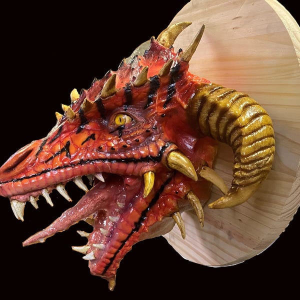 Dragon Wall Mount - Etsy