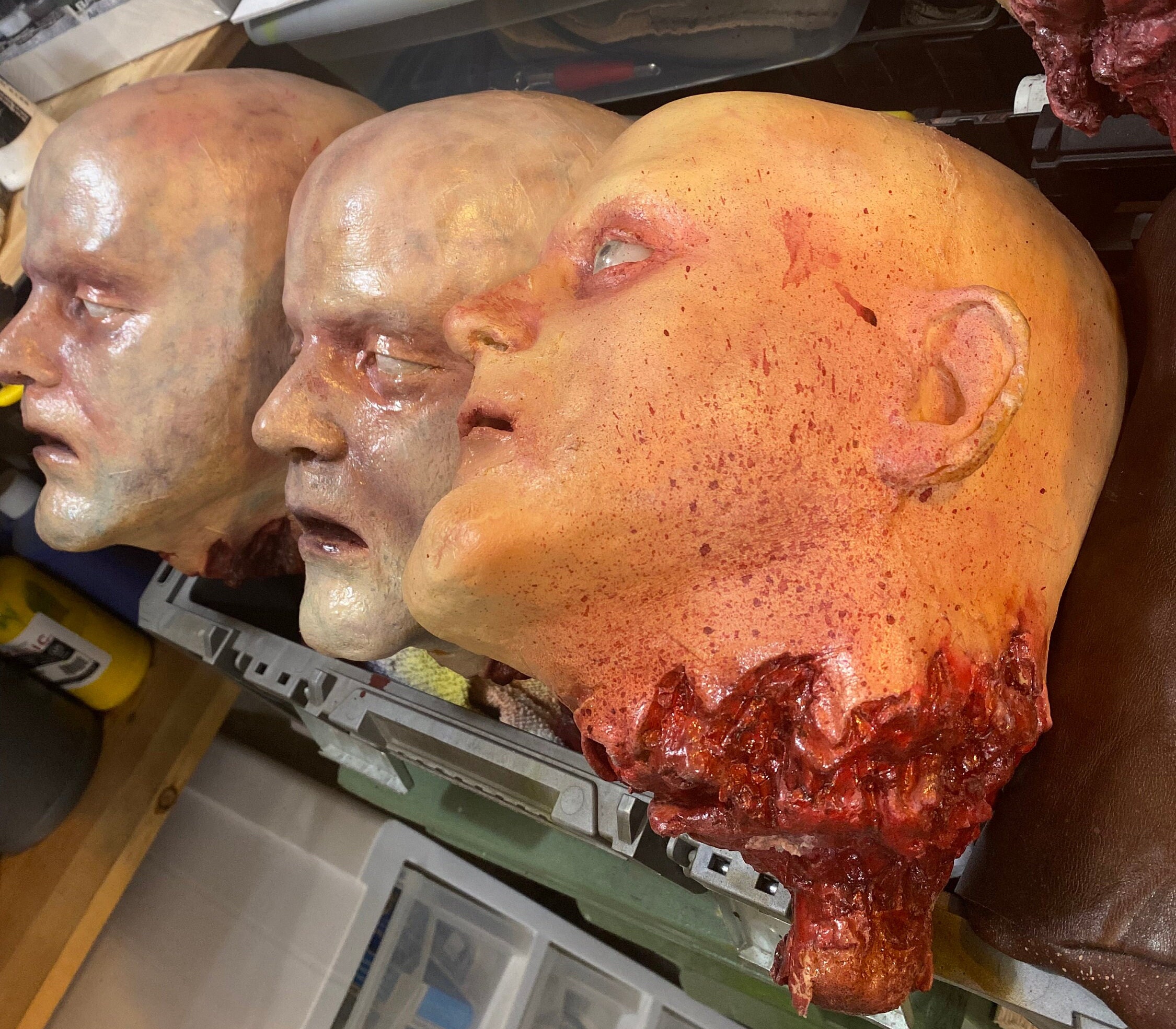 Severed Head, Decapitation Realistic Film Prop Halloween - Etsy