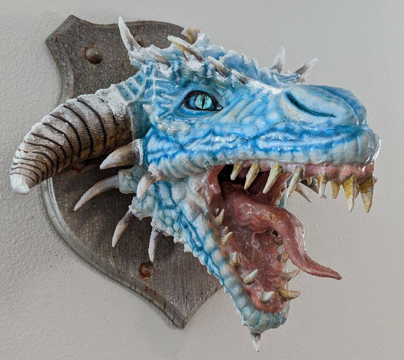 Custom Dragon Display Head Bust Wall Mount Decor Fantasy Taxidermy - Etsy